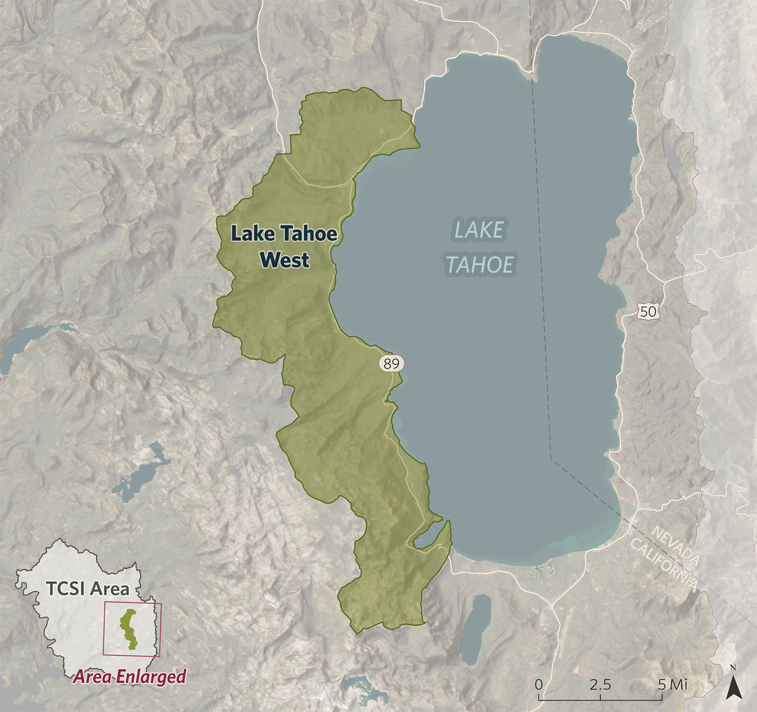 Lake Tahoe West Restoration Partnership - Tahoe Central Sierra Initiative